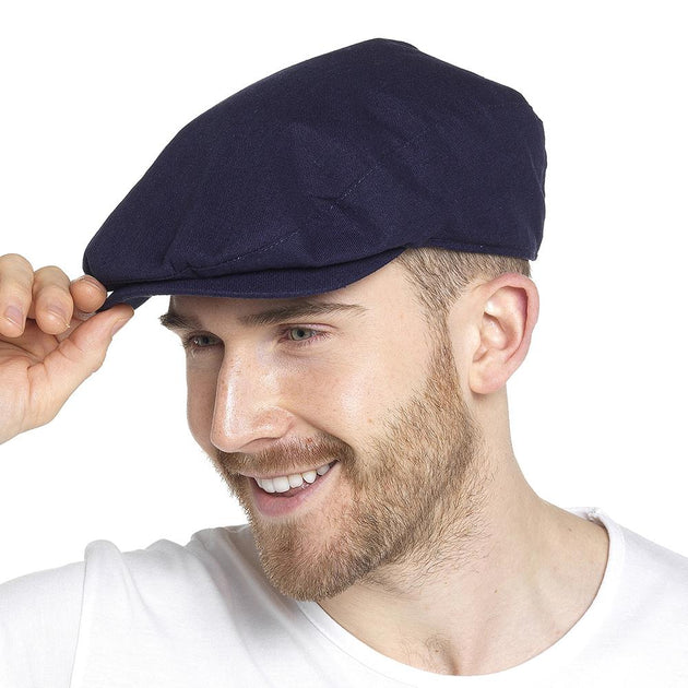 A2Z Mens Cap Beret Tweed Flat Cap For Golf Shooting Ivy Irish Newsboy ...