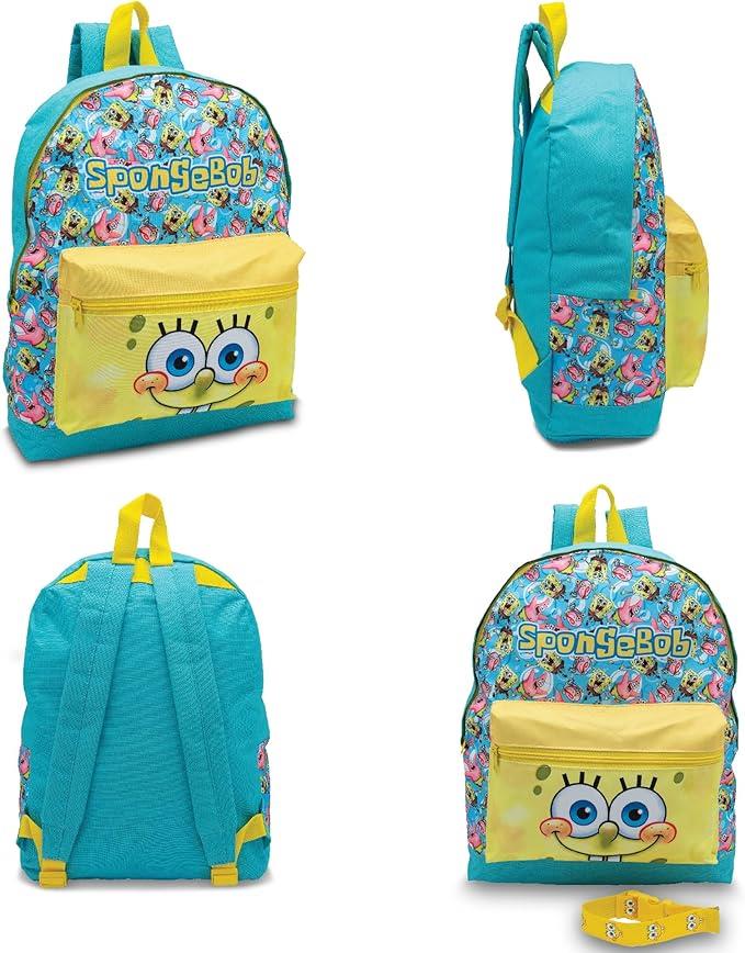 Kid SpongeBob SquarePants Rucksack Backpack Officially Licensed Sport ...