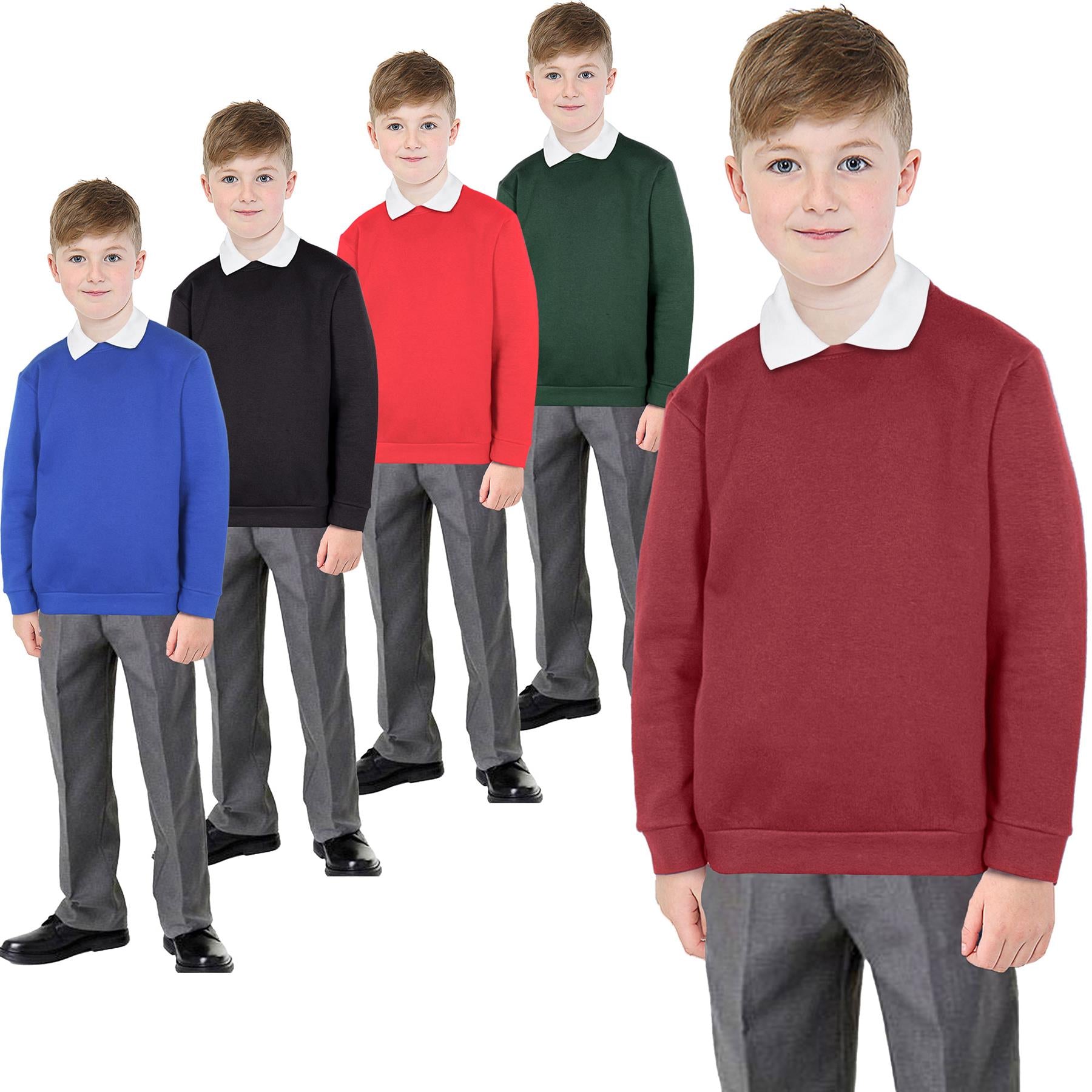 Kids Girls Boys Unisex Scouts School Uniform Jumper Pack Of 2 Cardi Sw ...