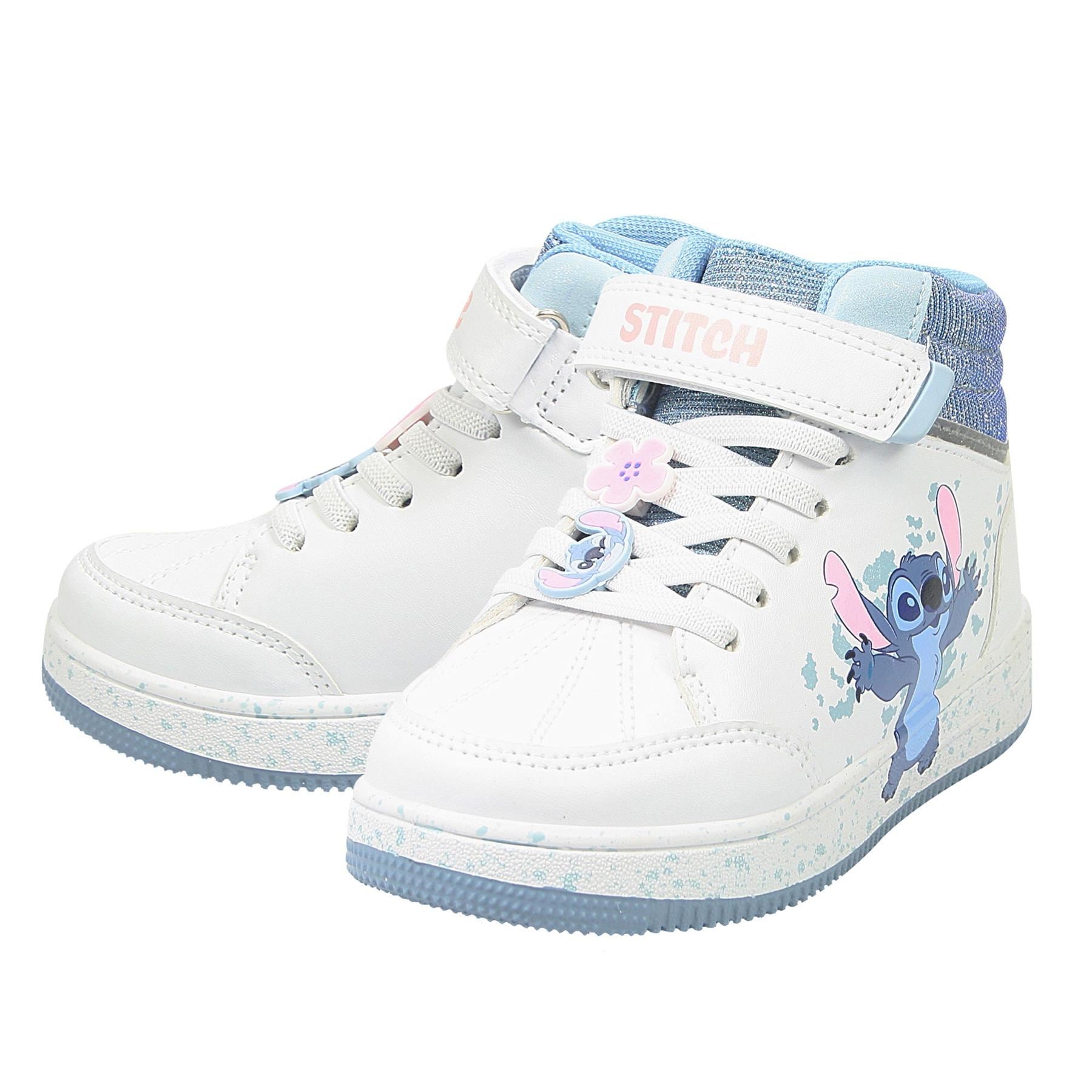 Disney Stitch Girls Hi-Top Trainers Officially Licensed Lilo And Stitc ...