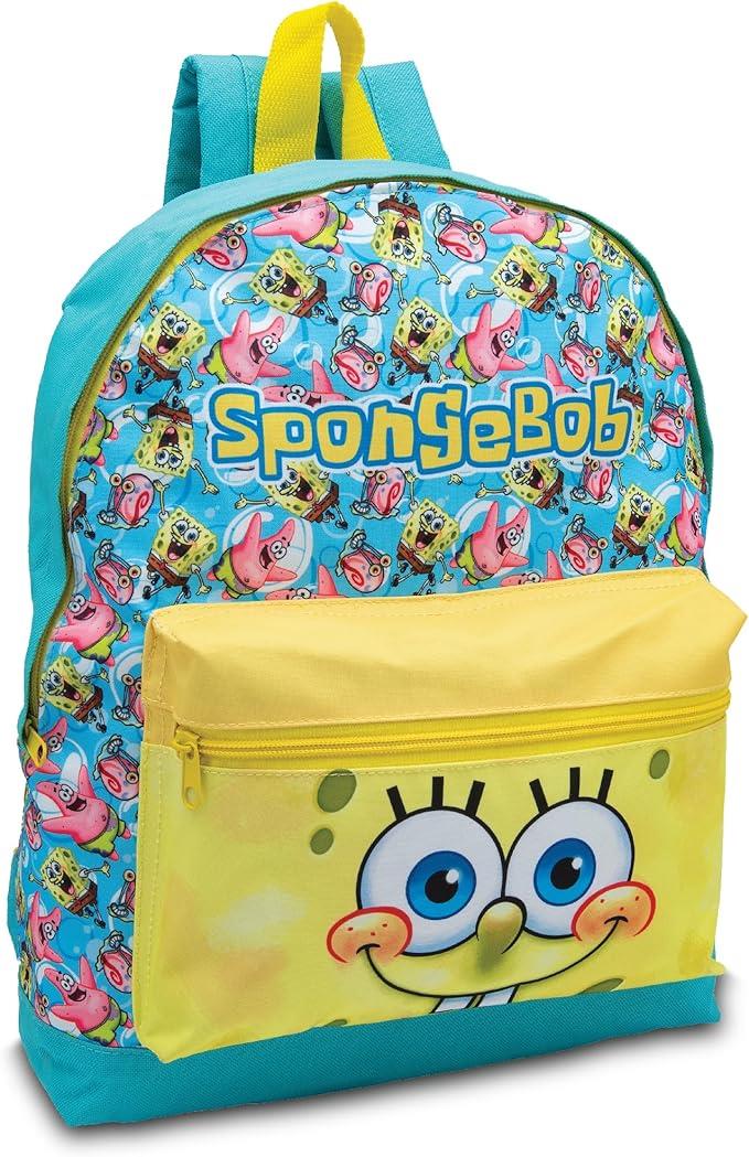 Kid SpongeBob SquarePants Rucksack Backpack Officially Licensed Sport ...